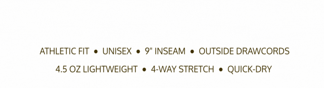 Runyon® TrailStash 9" Hunter Green Gravel Short Shell | Made In USA