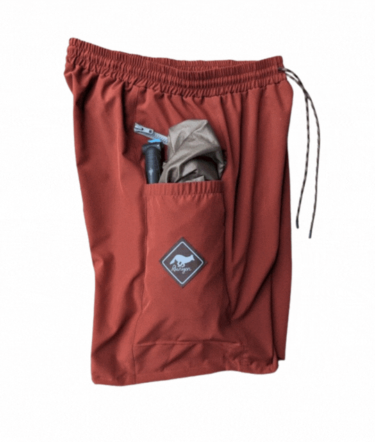 Runyon® TrailStash 9" Hunter Green Gravel Short Shell | Made In USA